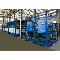 China 25 Tons Industrial Block Ice Making Equipment with R507 Refrigerant and Danfoss Valve for sale