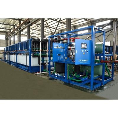 China 25 Tons Industrial Block Ice Making Equipment with R507 Refrigerant and Danfoss Valve for sale