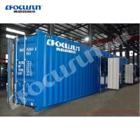 China Direct Cooling Block Ice Machine and 5 Tons Containerized Cold Room Complete Solution for sale
