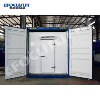 China Direct Cooling Block Ice Machine and 5 Tons Containerized Cold Room Complete Solution for sale
