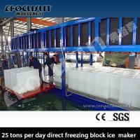 China FOCUSUN Automatic Block Ice Maker Portable Design for Industry Container of 8000 KG for sale