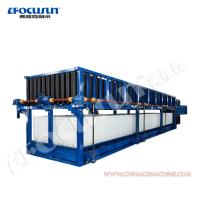 China Blue 30ton Direct Refrigerated Block Ice Making Machine for Electricity and Labor Saving for sale