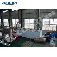 China Long Service Life Block Ice Maker with Brine System and Ice Crusher 5000 kilos per Day for sale