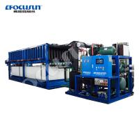 China 33.9KW Industrial Mobile Container Block Ice Machines with 10 Tonnes/Day Capacity for sale