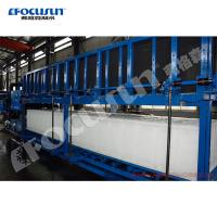China Blue Painting 30Tons Block Ice Machine for Ice Plant After Service Video Technical Support for sale