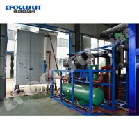 China Manufacturing Plant Ice Block Maker with Cold Storage Room and Low Voltage Components for sale