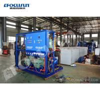 China 25tons Refrigeration Gas R404a/R22 Brine System Big Cube Ice Block Machine for Africa for sale