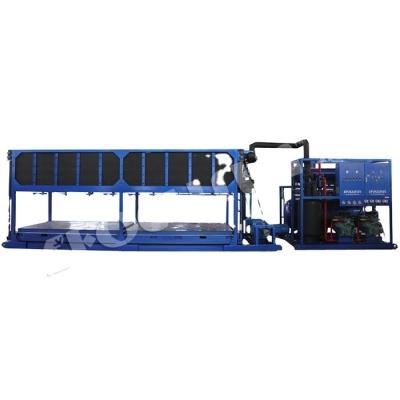 China Milky White 27 Tons Direct Refrigeration Block Ice Maker with Video Outgoing-Inspection for sale