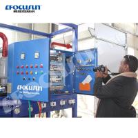 China Milky White 27 Tons Direct Refrigeration Block Ice Maker with Video Outgoing-Inspection for sale
