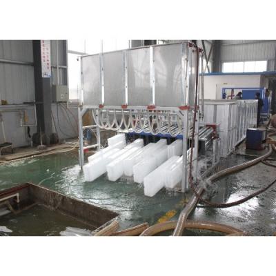 China 30 Ton Brine Cooling System Ice Block Ice Making Machine For Industrial for sale