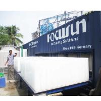 China Stainless Steel 304 Direct Cooling System 40HQ Containerized Block Ice Making Machine for sale