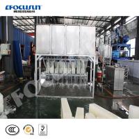 China Motor-driven 10 ton FIB-WHB Brine Cooling Block Ice Machine for Water-Cooling System for sale