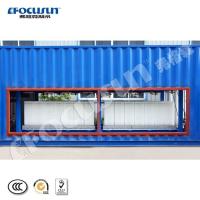 China 40ft Containerized 20TPD Block Ice Machine with 2.7kw 124.3kw Power 11800*2300*1900mm for sale