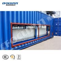 China 40ft Containerized 20TPD Block Ice Machine with 2.7kw 124.3kw Power 11800*2300*1900mm for sale