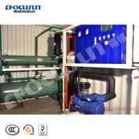 China 40ft Containerized 20TPD Block Ice Machine with 2.7kw 124.3kw Power 11800*2300*1900mm for sale