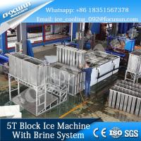 China Hotels Brine System Ice Block Ice Machine Maker with Engine Core Components in 2022 for sale