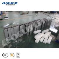 China Industrial Brine Tank Small Block Ice Machine 1 Ton For Fish Cooling for sale