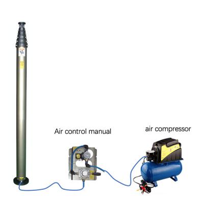 China 10m telecommunication antenna telescopic mast for sale