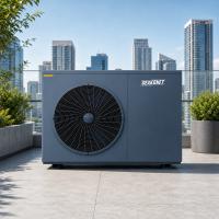 China R290 PV Direct Drive Inverter Heat Pump A5 Pro Series - 9kW to 23kW Heating Capacity with 4.96-4.99 SCOP for sale