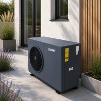 China R290 PV Direct Drive Inverter Heat Pump A5 Pro Series - 9kW to 23kW Heating Capacity with 4.96-4.99 SCOP for sale
