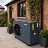 China R290 PV Direct Drive Inverter Heat Pump A5 Pro Series - 9kW to 23kW Heating Capacity with 4.96-4.99 SCOP for sale