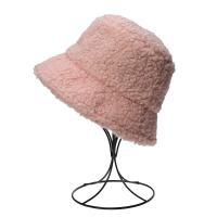 China Warm Lamb Bucket Hat Outdoor Winter Hat Customized Service Accepted for sale