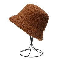 China Warm Lamb Bucket Hat Outdoor Winter Hat Customized Service Accepted for sale