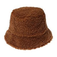 China Warm Lamb Bucket Hat Outdoor Winter Hat Customized Service Accepted for sale