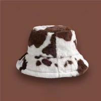 China Cow Pattern Lamb Hat  For Winter Custom Brand Service Accepted for sale
