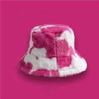 China Cow Pattern Lamb Hat  For Winter Custom Brand Service Accepted for sale
