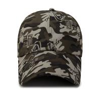China Adjustable Baseball Cap Camouflage Pattern Curved Brim Unisex Outdoor for sale