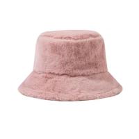 China Outdoor Fisherman Bucket Hat For Man And Women Lamb Faux Fur Material for sale