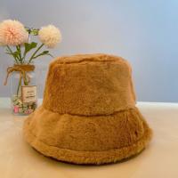 China Outdoor Fisherman Bucket Hat For Man And Women Lamb Faux Fur Material for sale