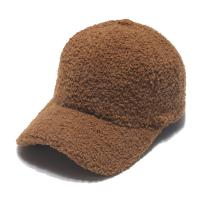 China Customized Faux Rabbit Fur Hat Unisex Winter Warm Baseball Cap for sale