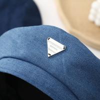 China Sustainable Winter Artist Beret Hat Round Navy Blue Beret for sale