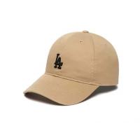 China Curved Brim Cotton Baseball Cap Adjustable Custom Adjustable Baseball Hats for sale
