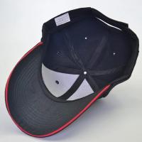 China Breathable 6 Panel Low Profile Baseball Cap Curved Brim For All Season for sale