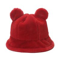 China Warm Cute Children Fisherman Style Hat Washable With Ears for sale