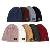 China Multi Color Adult Knitted Hat Winter Warm Knitted Hat for sale