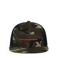 China Unisex Embroidered Sports Trucker Cap With Metal Back Closure for sale