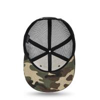 China Unisex Embroidered Sports Trucker Cap With Metal Back Closure for sale