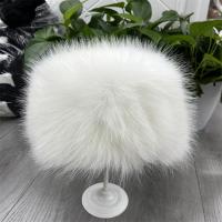 China Fluffy Faux Fur Winter Cap For Winter To Keep Head Warm In Winter for sale
