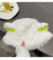 China Women Cute Faux Rabbit Fur Hat Multiple Color With Ears for sale