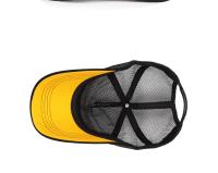 China Multi Color Poly Mesh Baseball Caps with Plastic Button Closure for sale