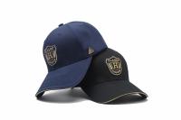 China Custom Sizes 3D Embroidery Caps Curved Brim With Metal Back Closure for sale