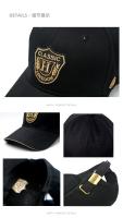 China Custom Sizes 3D Embroidery Caps Curved Brim With Metal Back Closure for sale
