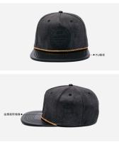 China Gray Or Black Hip Hop Hat For Men Stylish Breathable Washable for sale