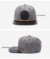 China Gray Or Black Hip Hop Hat For Men Stylish Breathable Washable for sale