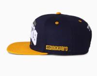 China Letter Pattern Hip Hop Hat For Men Yellow And Black Color for sale