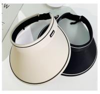 China Sun Protection Outdoor Sunscreen Hats Breathable White Black Blue for sale